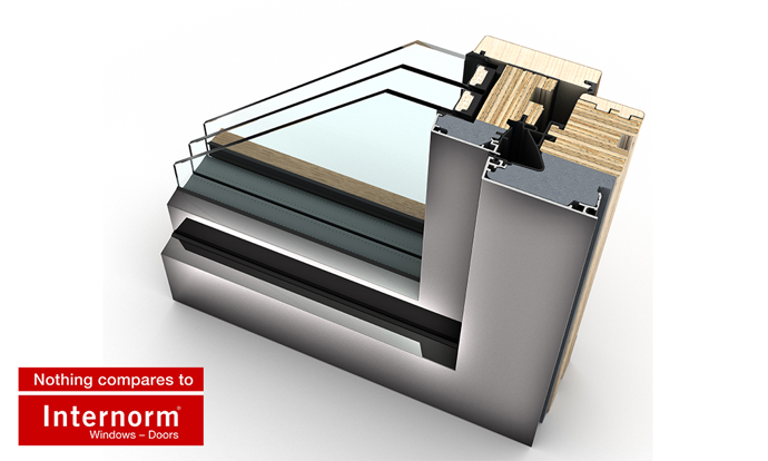BIM objects - Free download! Aluminium Door Internorm - AT500 | BIMobject