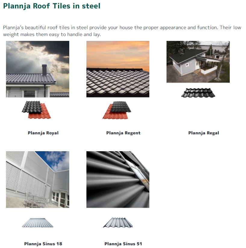 BIM 객체 - 무료로 다운로드하세요! Plannja | BIMobject