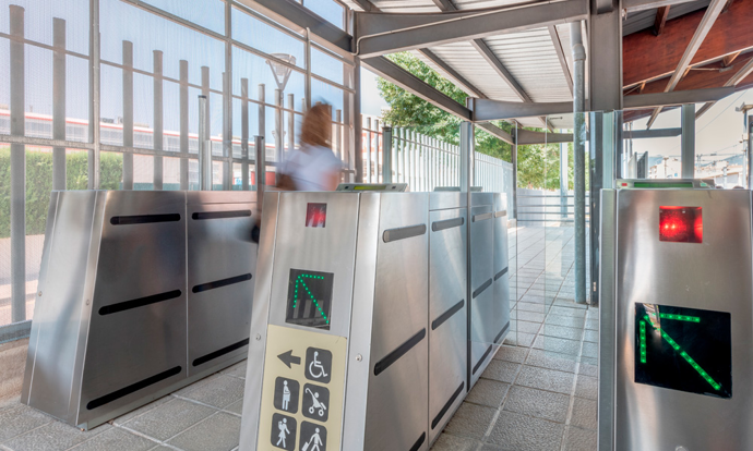 BIM objects - Free download! ACCESS CONTROL - Ticket gate PAR | BIMobject